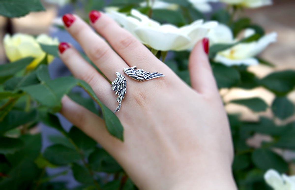 Wing Ring in Sterling Silver | Free USPS Economy Ground Shipping – DBLT ...
